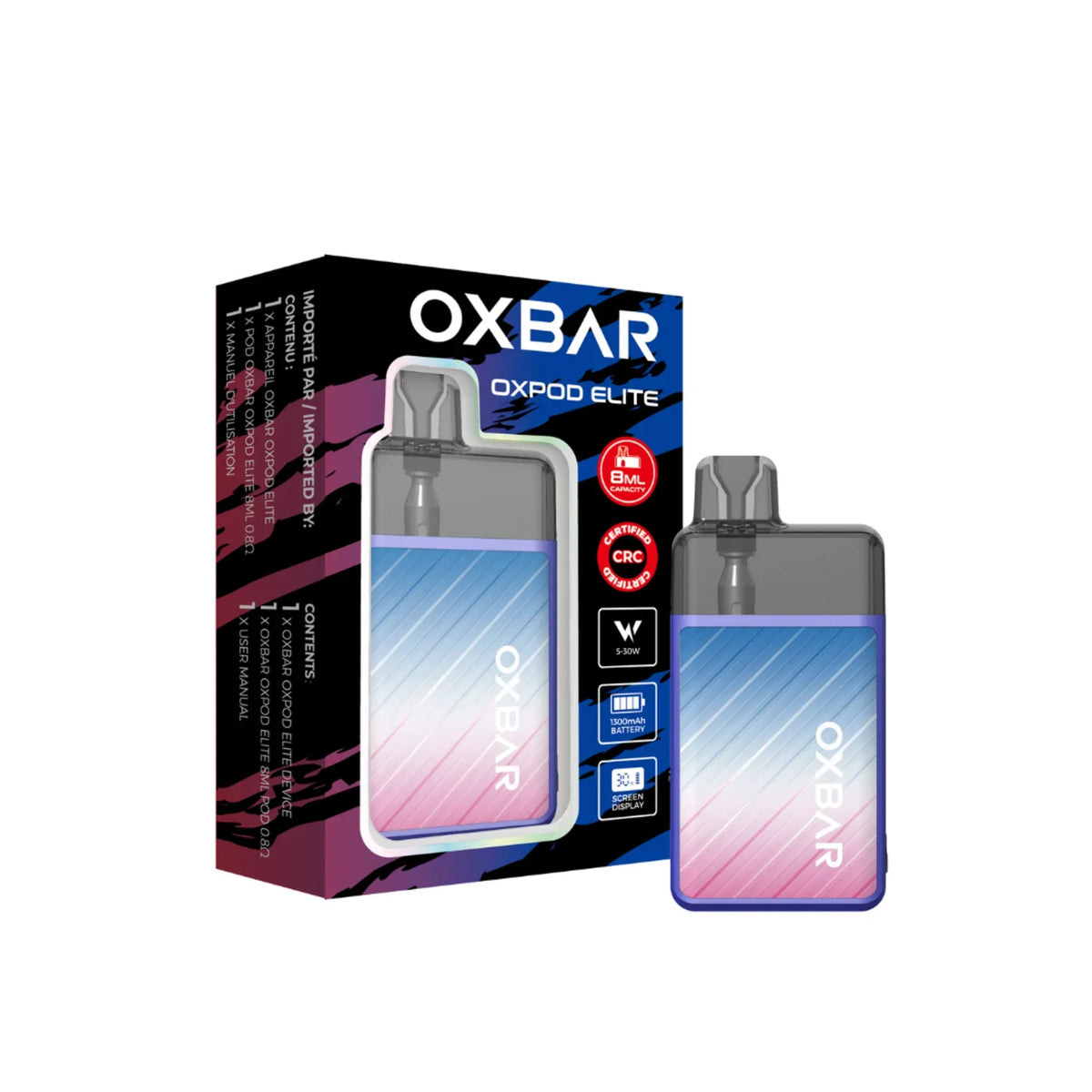 OXBAR Elite Pod System Puff – TVJB Stellies
